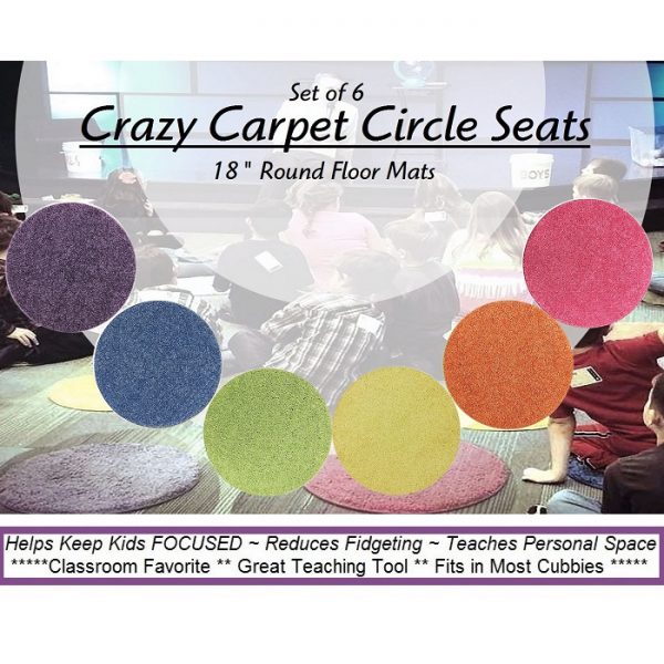 Carpet Circles | Circle Rugs | Classroom Rugs | Carpet Circle Seats