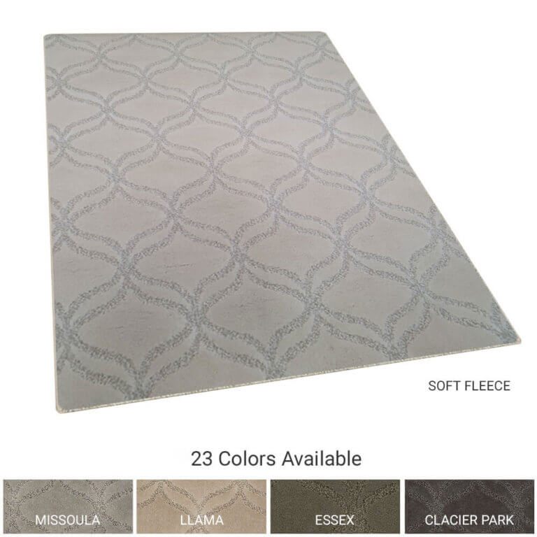 Milliken Arietta Floral Indoor Rugs | 3/8" Thick, 40 oz Cut Pile