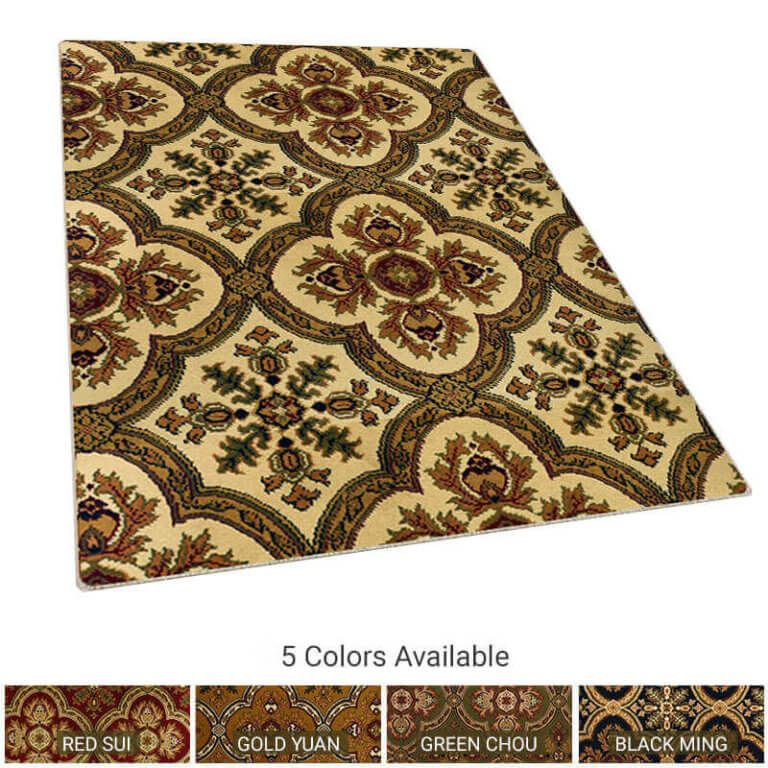 DaVinci Traditional Woven Radiance Collection | 3/8" Thick Pattern